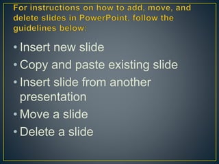 steps on creating slide show presentation.pptx