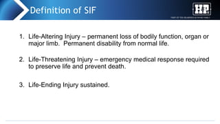 CARE and SIF Prevention | PPTX