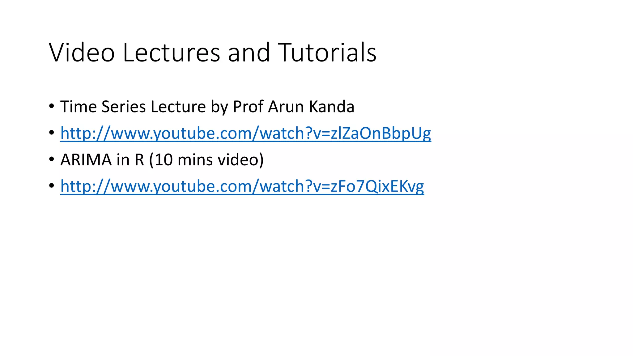 Steps to arima in r | PPT