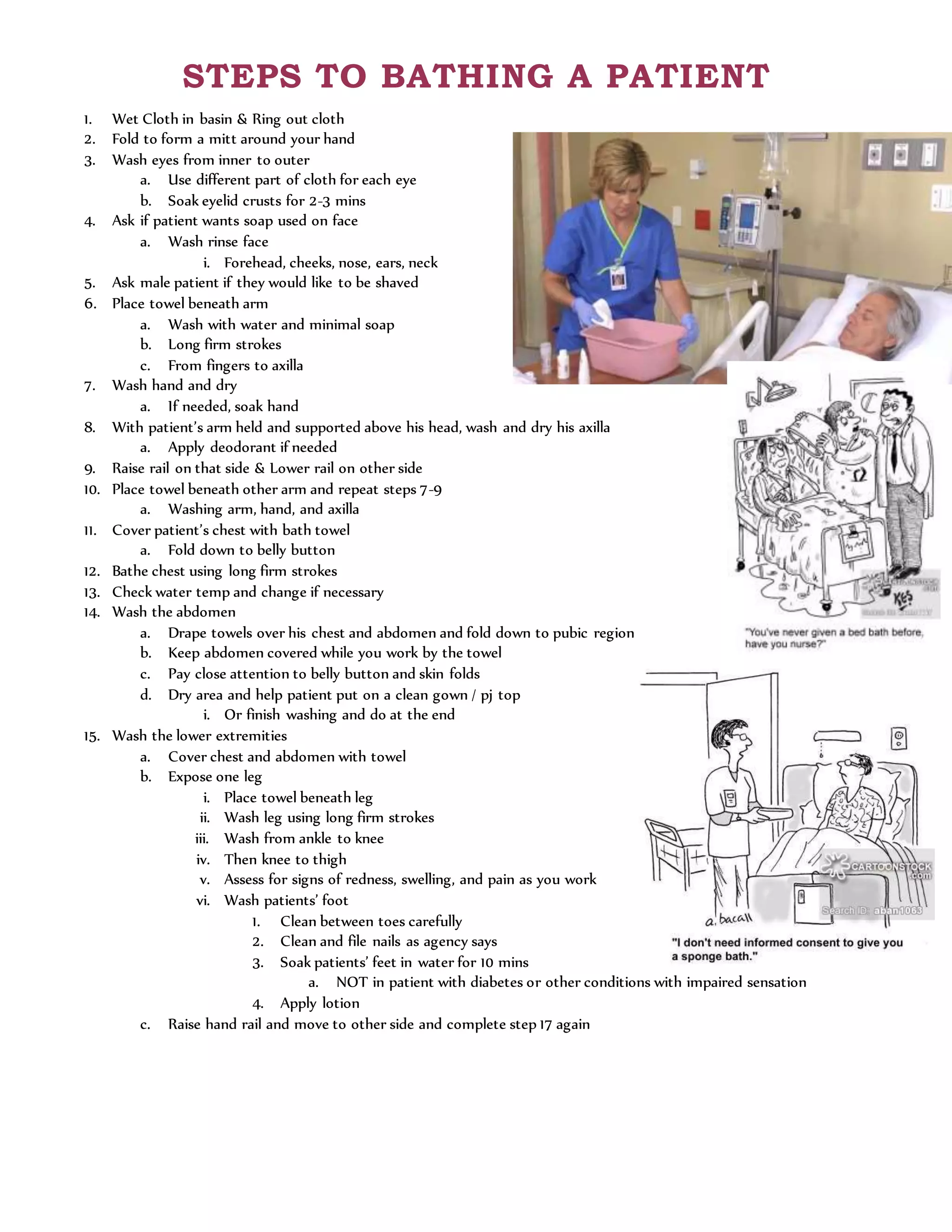 Steps to Bathing a Patient.docx