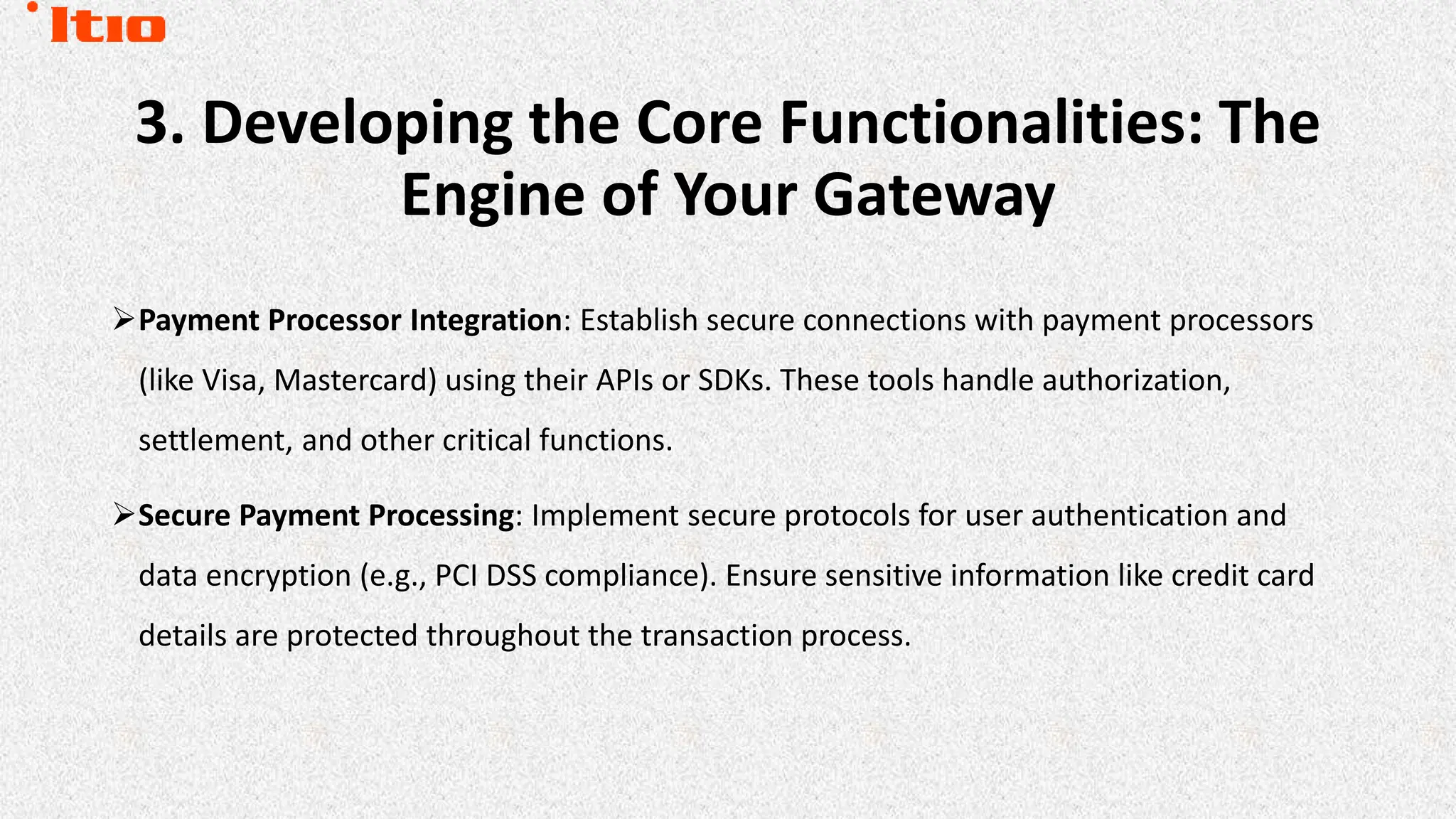 Steps To Build Payment Gateway Development | PPTX