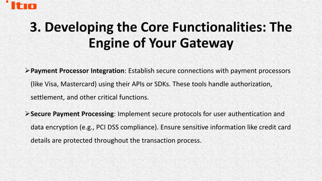 Steps To Build Payment Gateway Development | PPTX