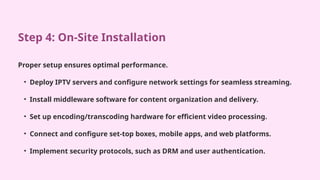 Steps to Build Your Own IPTV Streaming Service.pptx