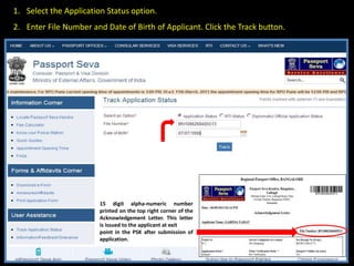 Steps to check application status | PPTX
