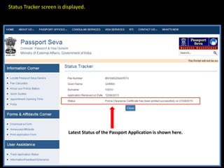 Steps to check application status | PPT