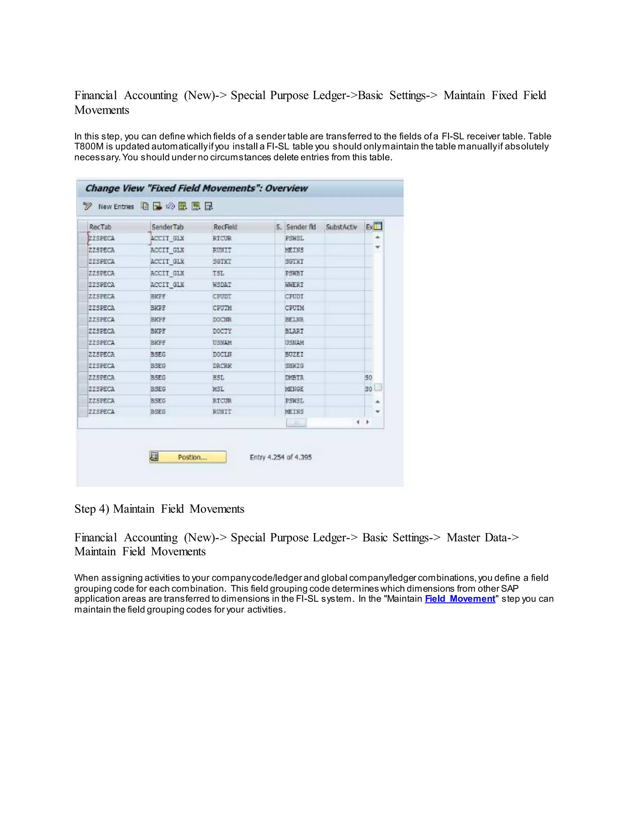 Steps to configure special purpose ledgers | DOCX