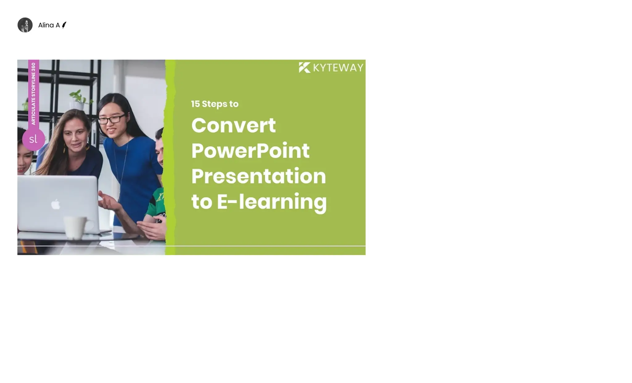 Converting PowerPoint to Interactive E-Learning with Storyline 360 | PPT