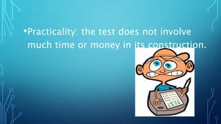 Steps to design a test | PPTX