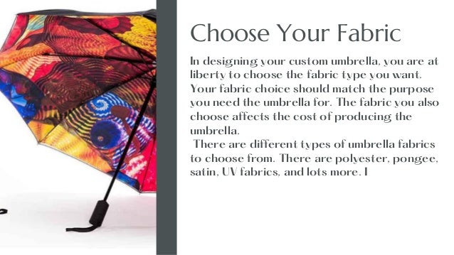 Steps to Design Umbrellas | PDF