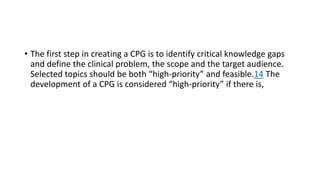 Steps to develop clinical practice guidelines.pptx