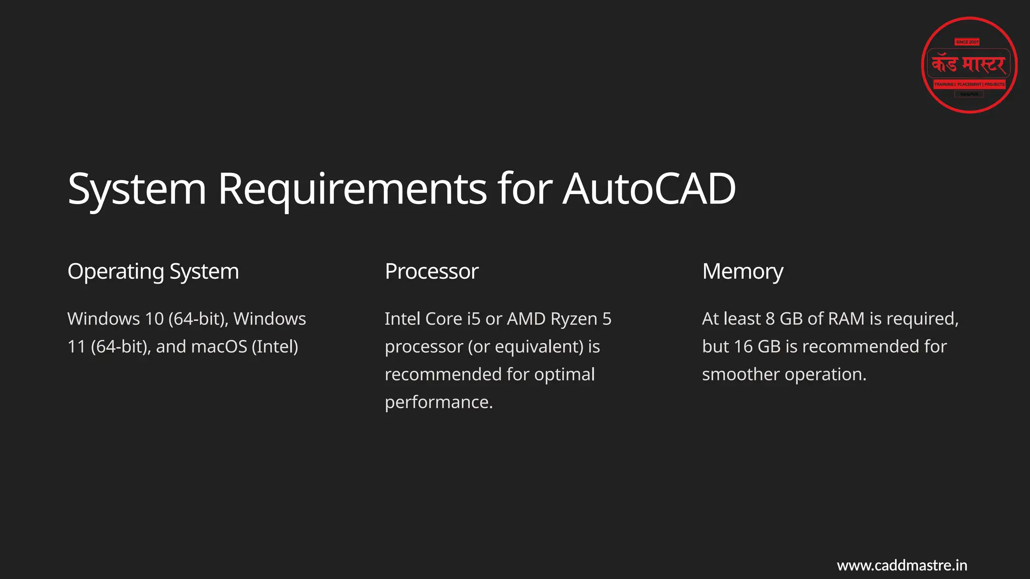 Steps to download & Install AutoCAD by CADD Mastre.pptx