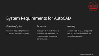 Steps to download & Install AutoCAD by CADD Mastre.pptx