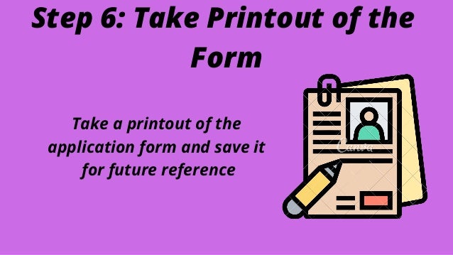 Steps to fill nata application form | PPT