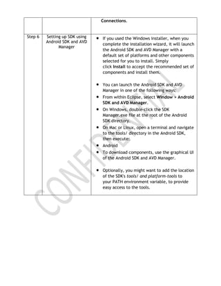 Steps to install android | PDF | Operating Systems | Computer Software ...