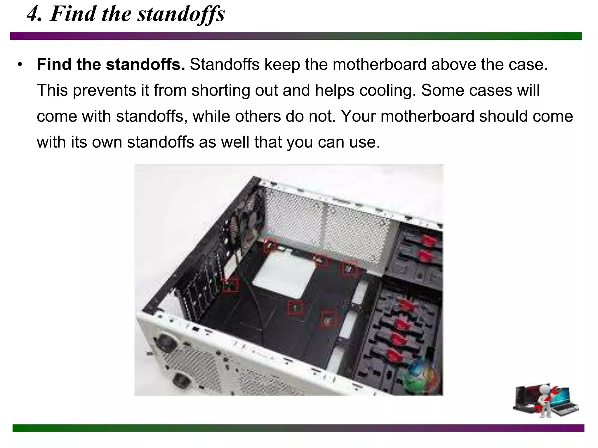 Steps to install motherboard | PPT
