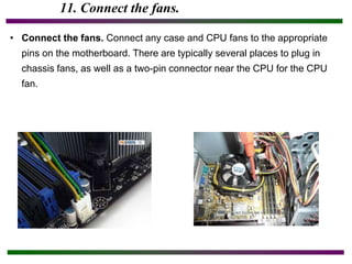Steps to install motherboard | PPT