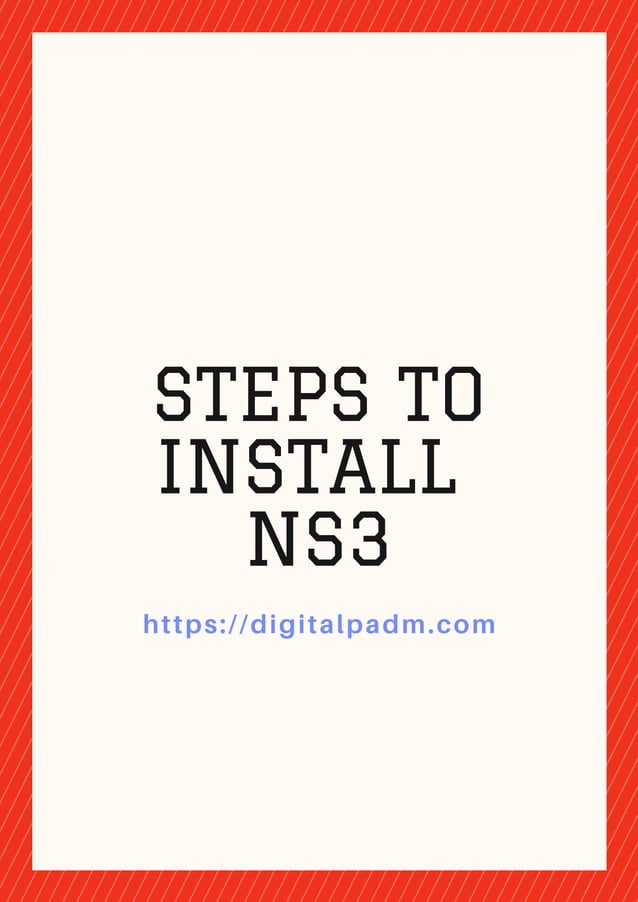 Steps to install ns3 | PDF