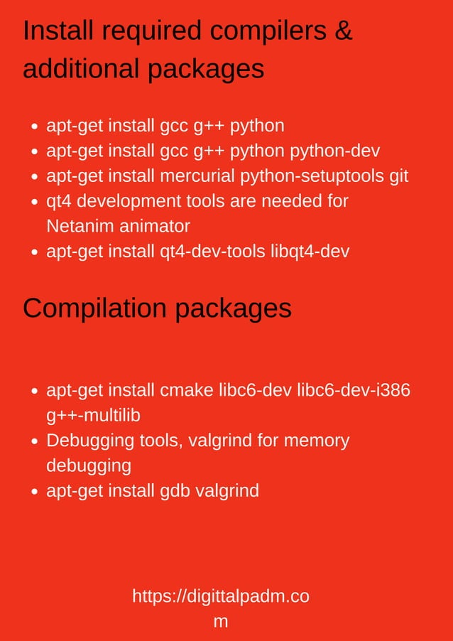Steps to install ns3 | PDF