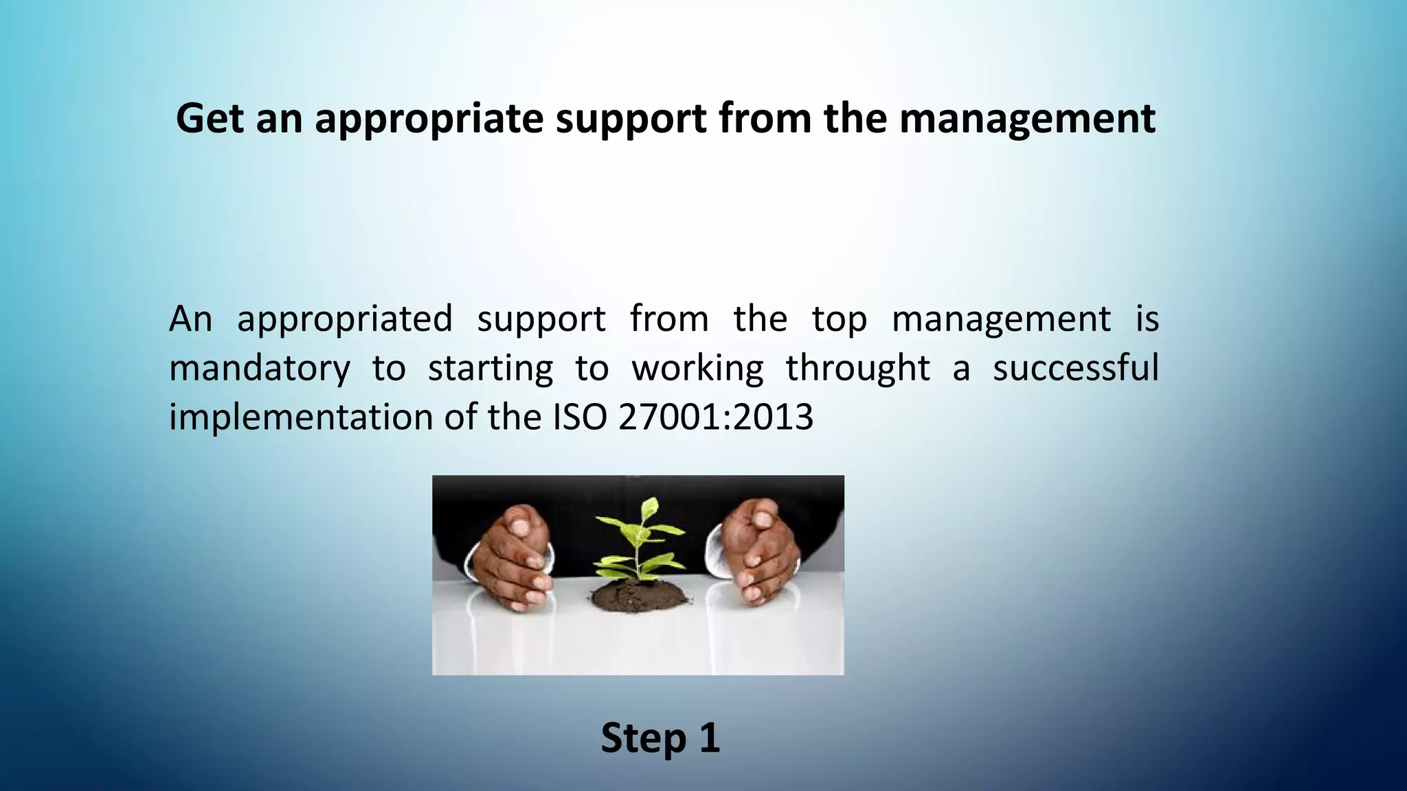 Steps to iso 27001 implementation | PDF