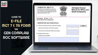MCA LLP Form 5 Guide with Name Change Steps | PPT