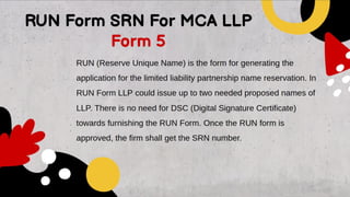 MCA LLP Form 5 Guide with Name Change Steps | PPT