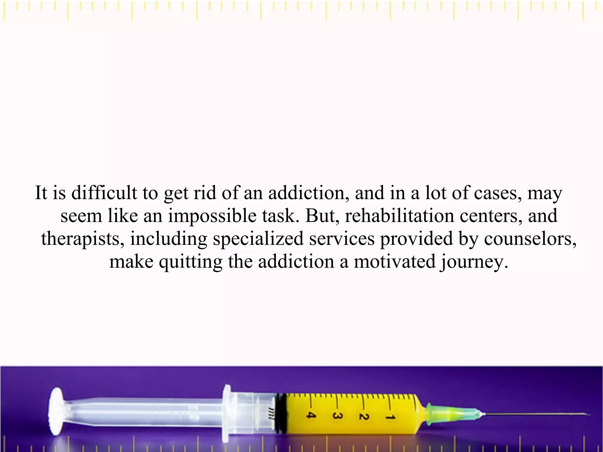 Steps to overcome drug addiction | PPT