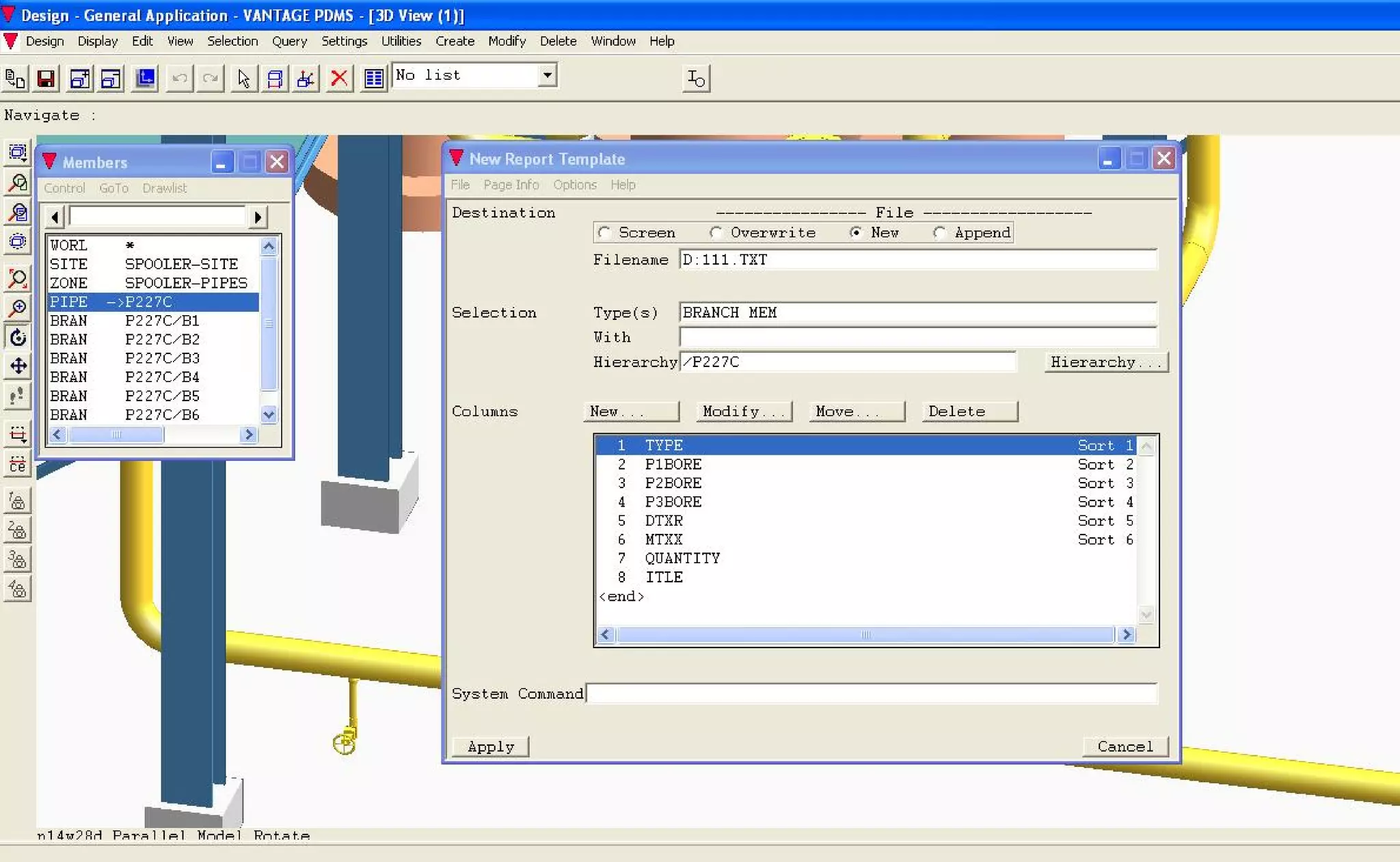 Steps to prepare MTO (Material Take Off) in PDMS | PDF