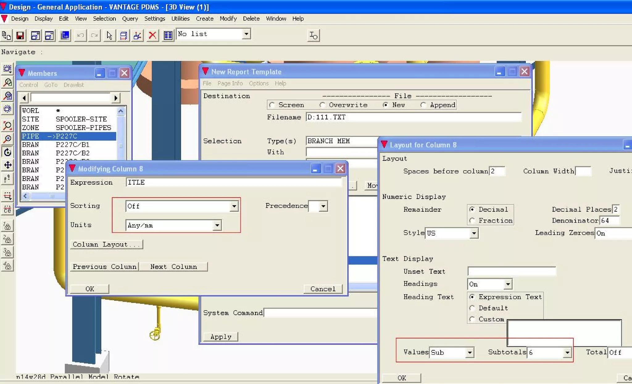 Steps to prepare MTO (Material Take Off) in PDMS | PDF