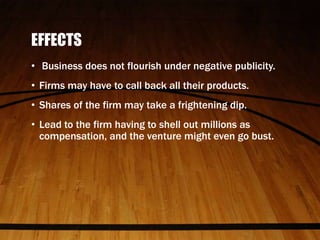 Steps to prevent negative publicity | PPTX