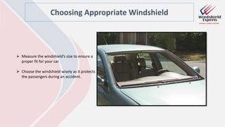 Steps to replace windshield | PPTX | Automotive