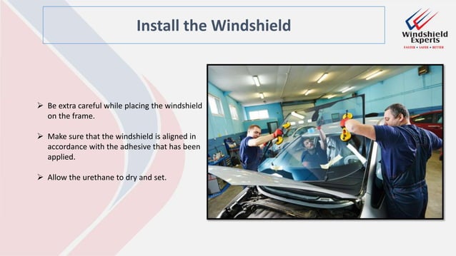 Steps to replace windshield | PPT
