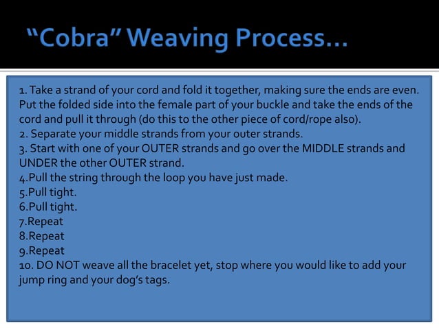 Steps to repurposing collar finished | PPTX