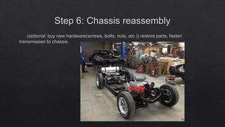 Steps to restoring a corvette Pt1 | PPTX