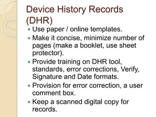Steps to set up a Medical device lean manufacturing facility | PPTX