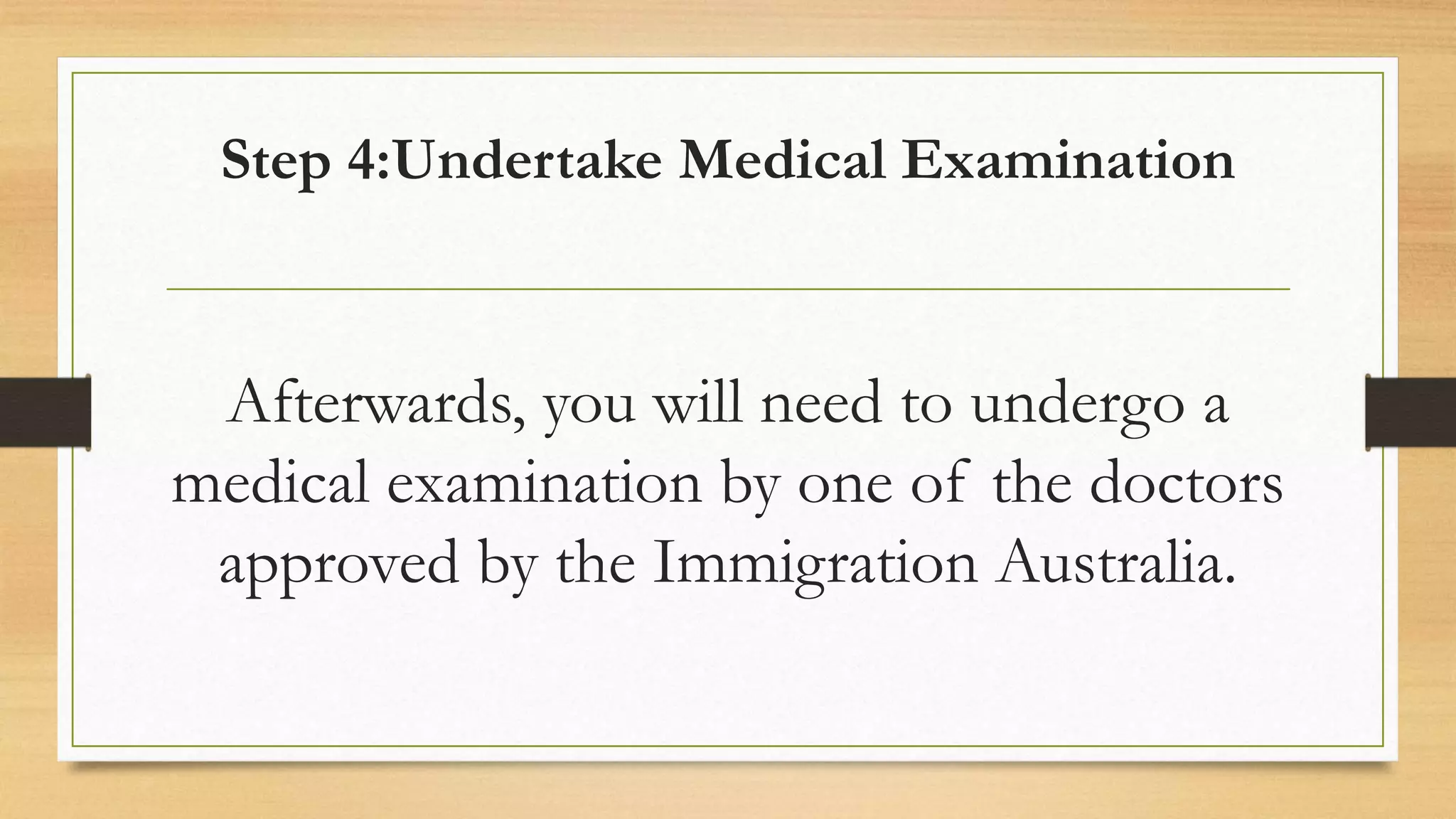 Steps to Study in Australia | PPTX