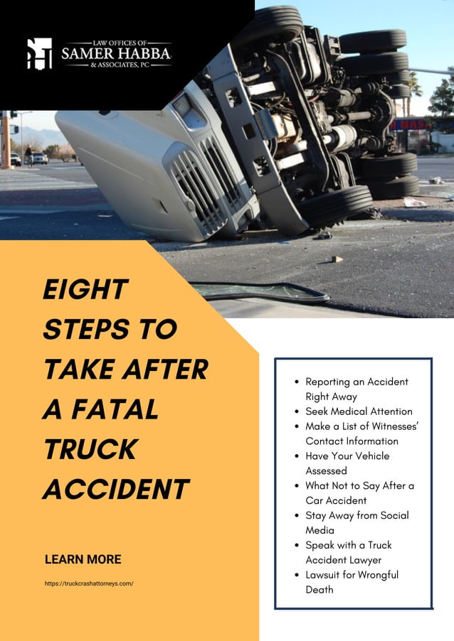 Steps to take after a fatal truck accident | PDF