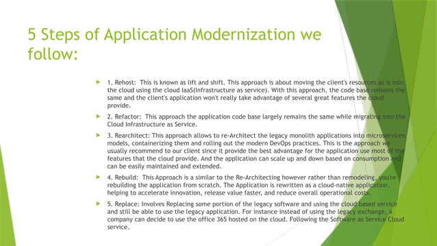 Steps to take For An Application Modernization.pptx