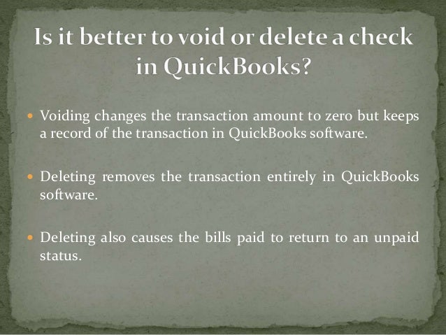 Steps To Void Or Delete A Check In Quick Books steps-to-void-or-delete-a-check-in-quick-books