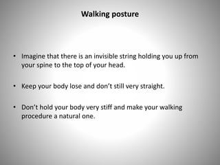 Steps to walk like a catwalk model | PPT