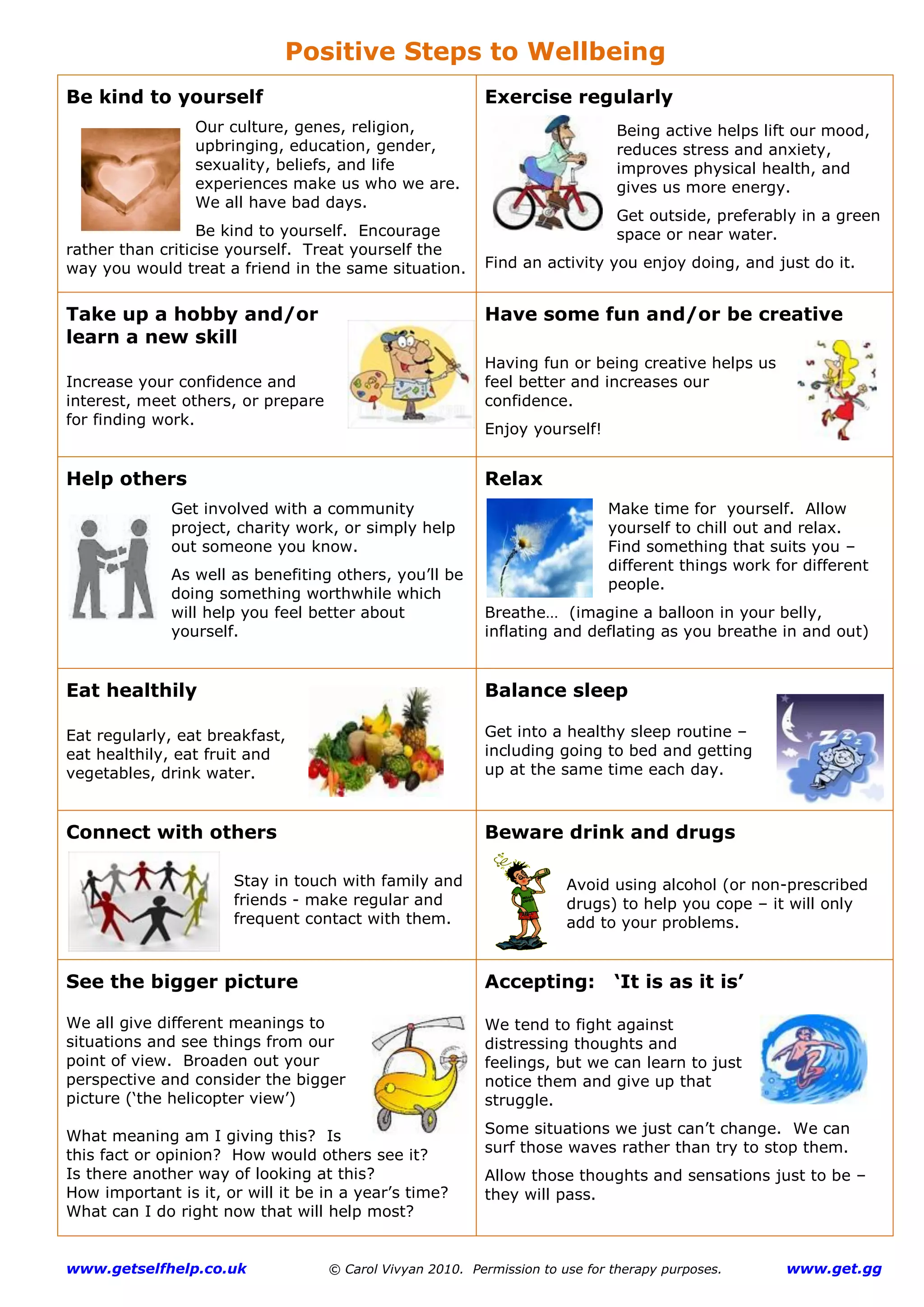 Steps to wellbeing (3) | PDF