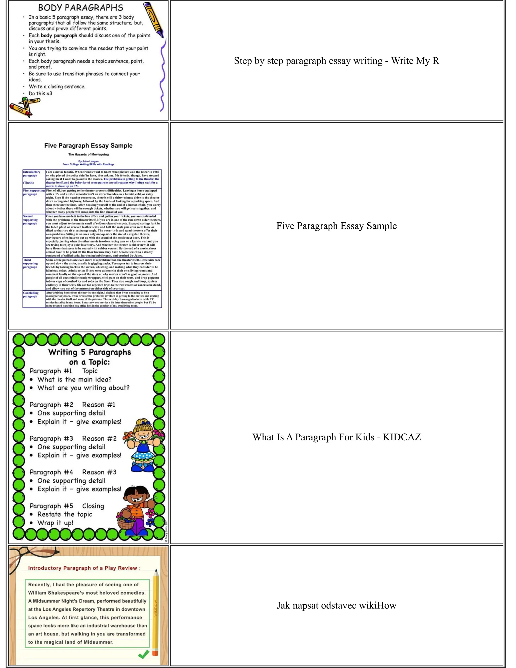 Steps To Writing A 5 Paragraph Essay | PDF