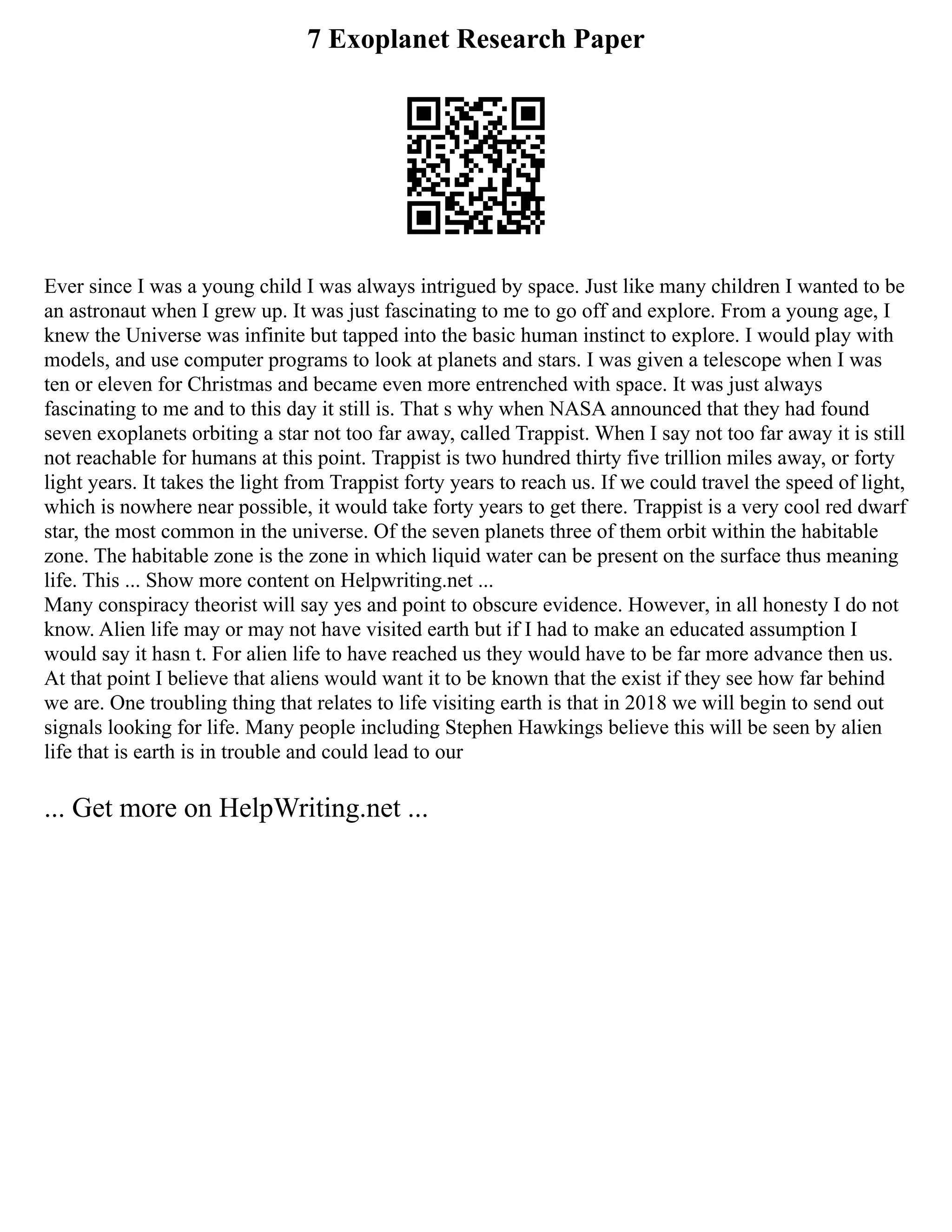 Steps To Writing A Research Paper Worksheet Educa | PDF