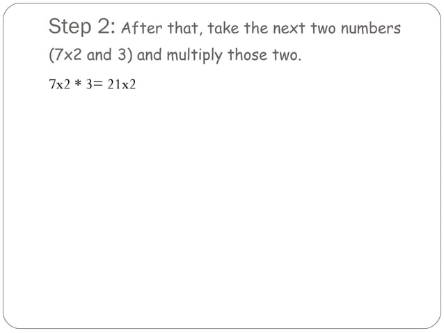 Steps For Solving Bionomials Ppt