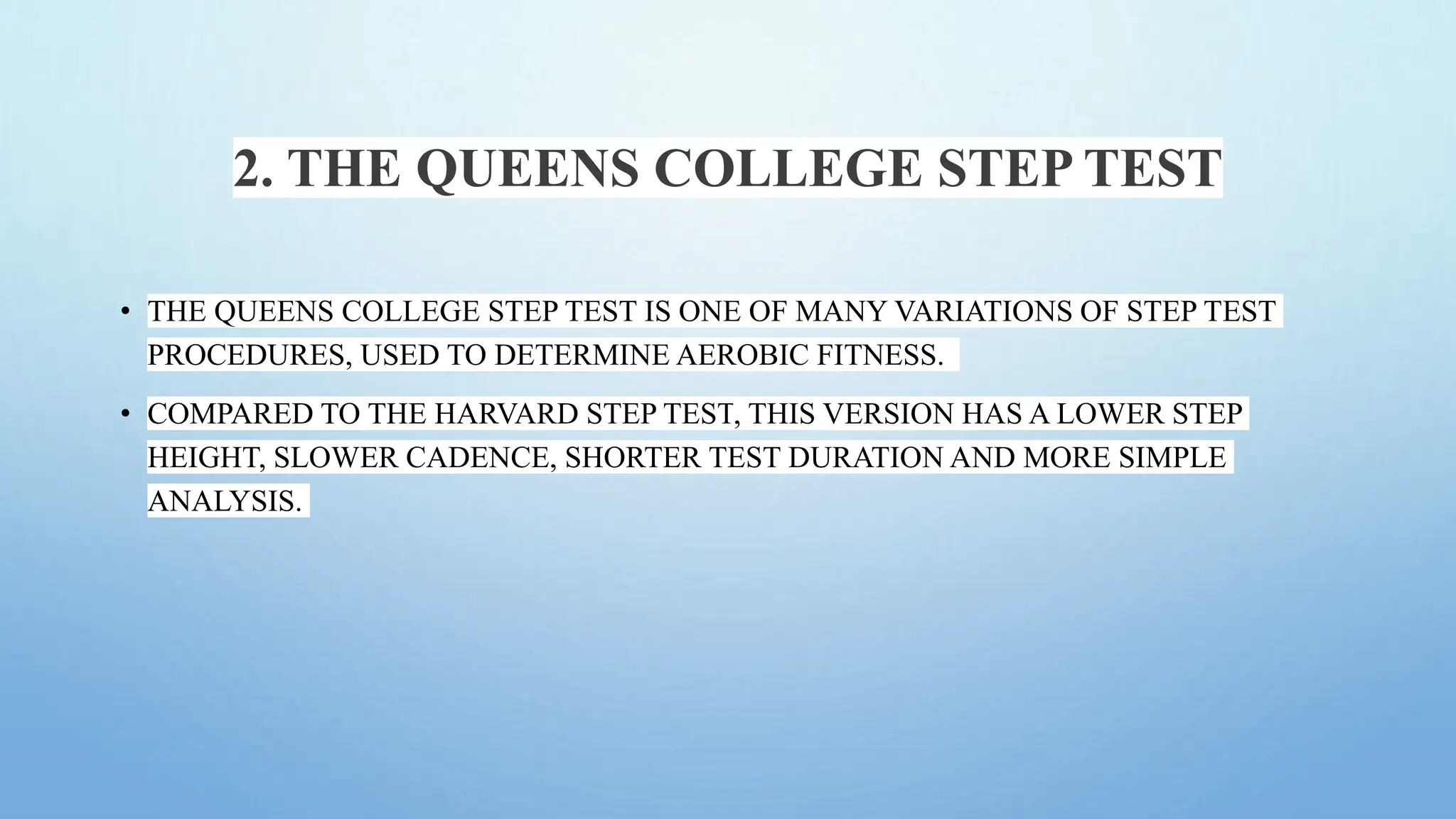 STEP TEST for physical fitness......pptx