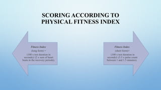 STEP TEST for physical fitness......pptx