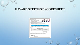 STEP TEST for physical fitness......pptx