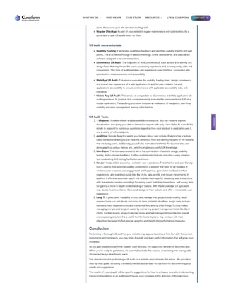 step to perform UX audits | PDF