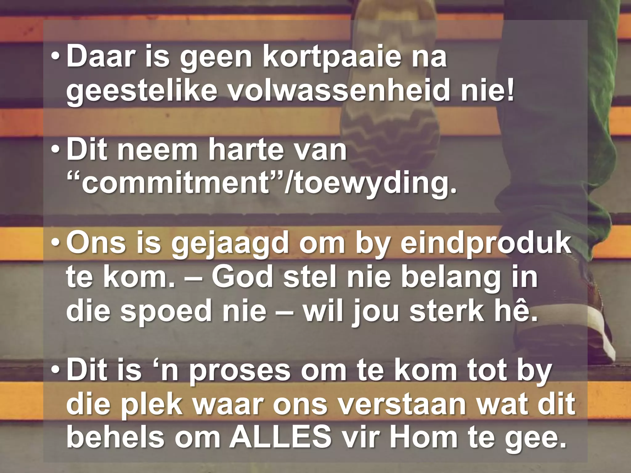 Tema: Step up Geen kortpaaie nie. | PPT Tema: Step up Geen kortpaaie nie. | PPT