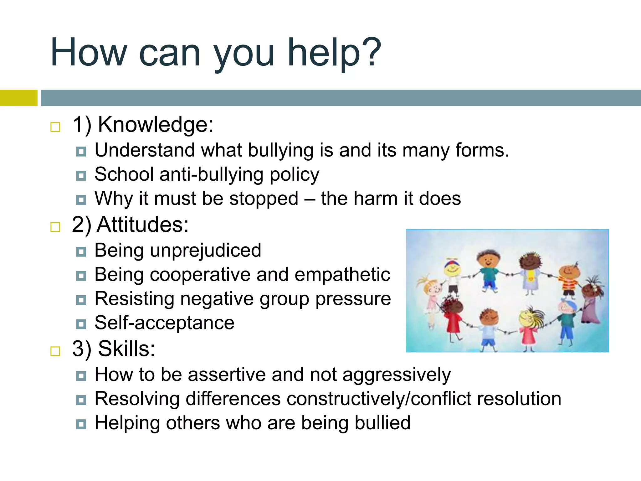 Step up speak out end bullying | PPTX