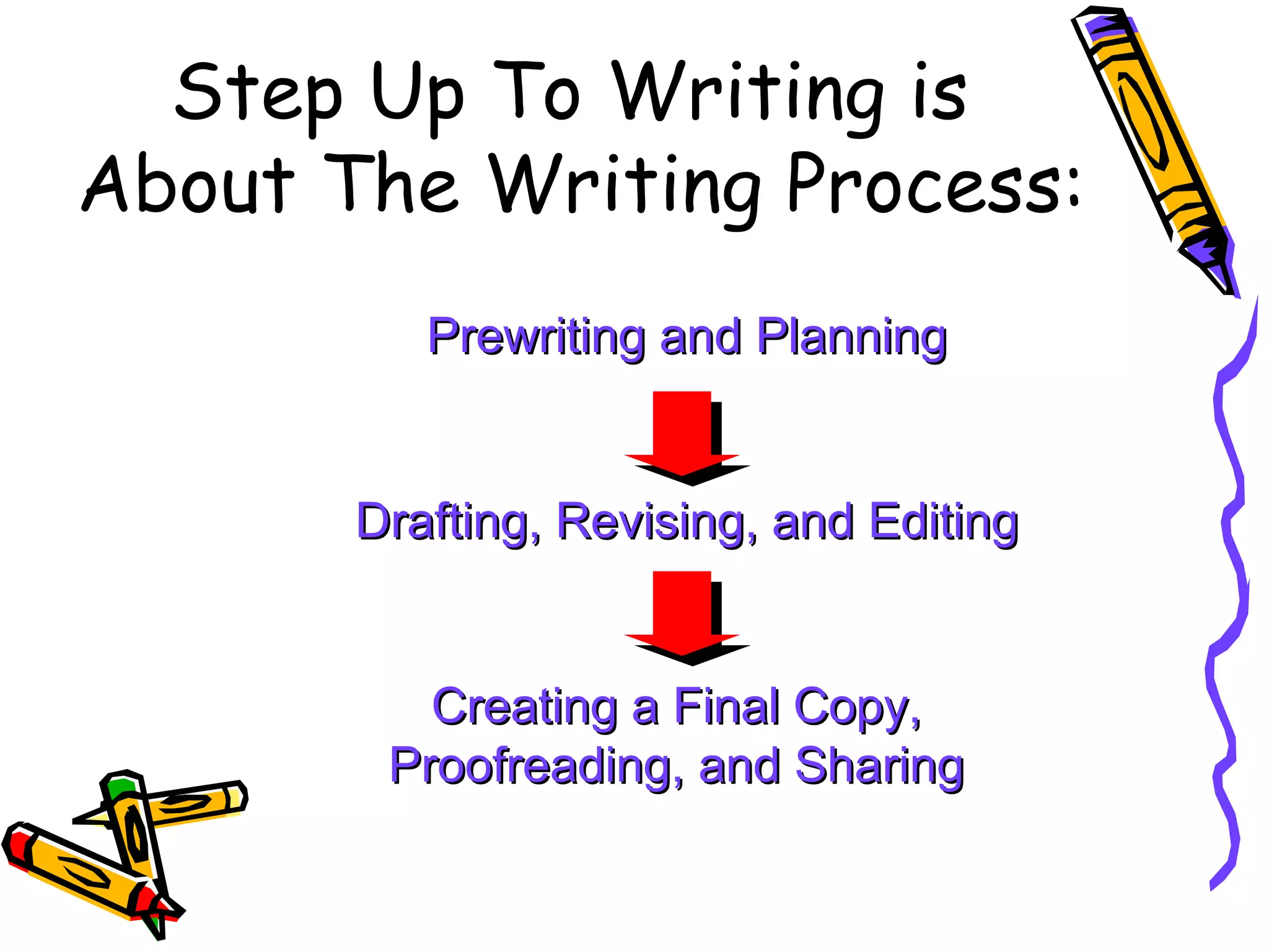 Step up to writing for kids | PPT | Smoking Cessation | Wellness